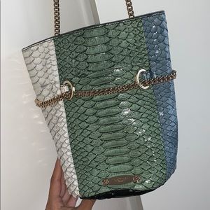 Lanvin | Bags | Lanvin Python Bucket Bag With Strap | Poshmark